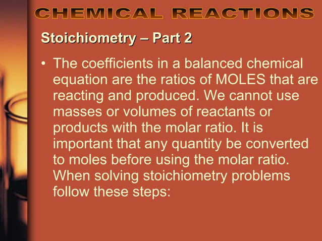 Stoichiometry | PPT
