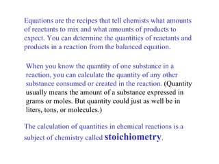 Stoichiometry | PPT