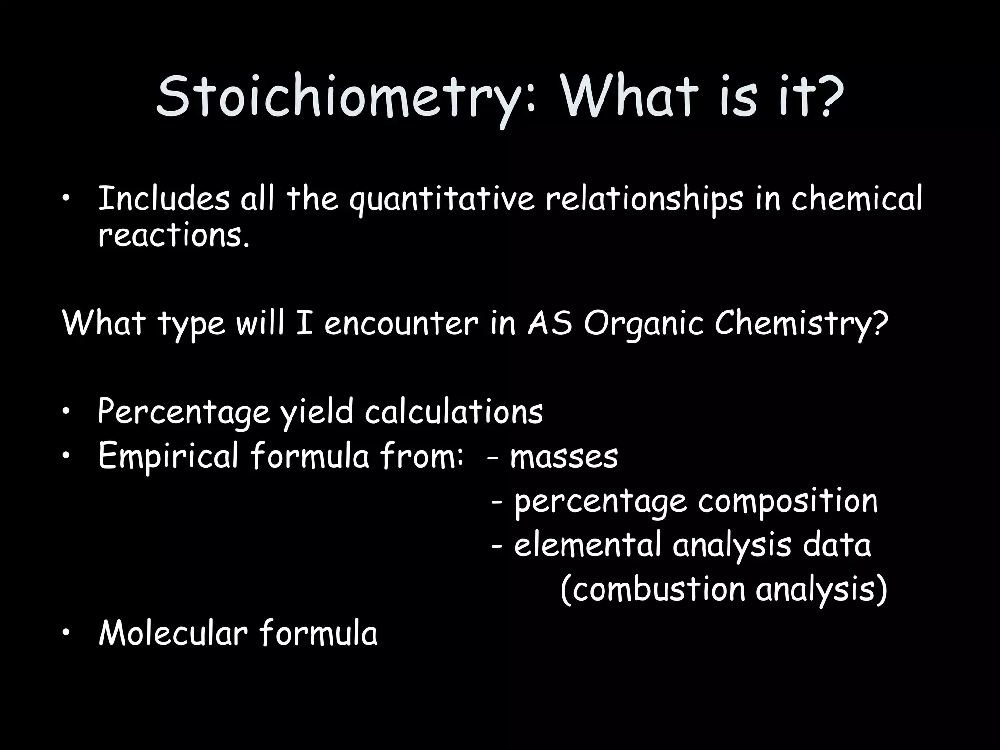 Stoichiometry | PPT