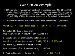 Stoichiometry | PPT | Chemistry | Science