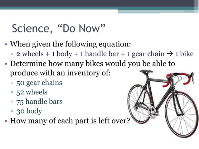 Chemistry I Honors - Stoichiometry Limiting Reactant | PPTX | Chemistry ...