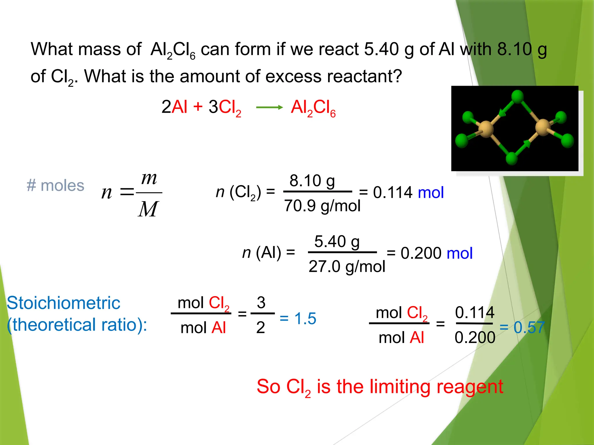 STOICHIOMETRY II.pptx: Reacting Masses and volumes | PPTX