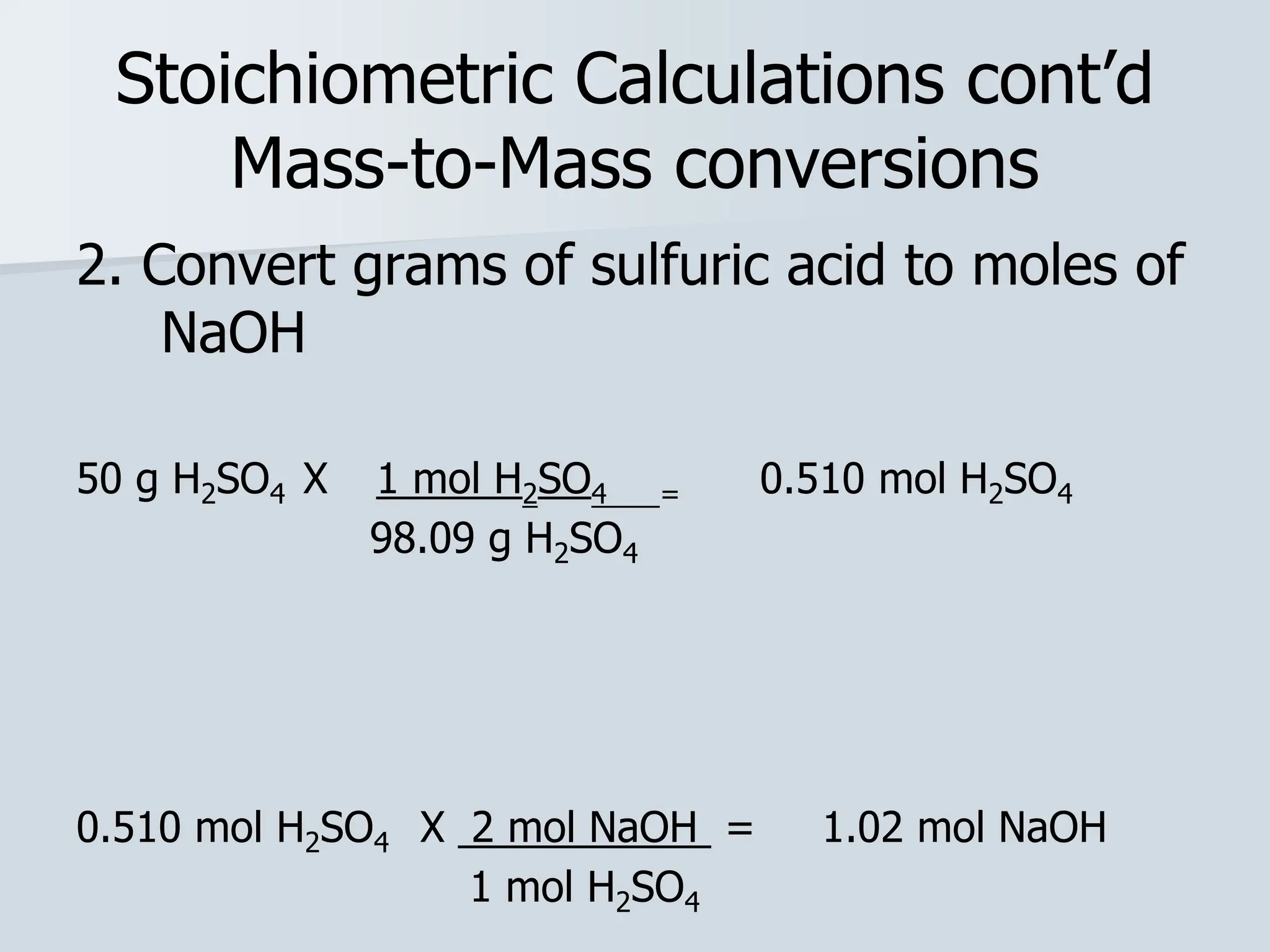 Stoichiometry Notes for general Chemistry 1 | PPTX