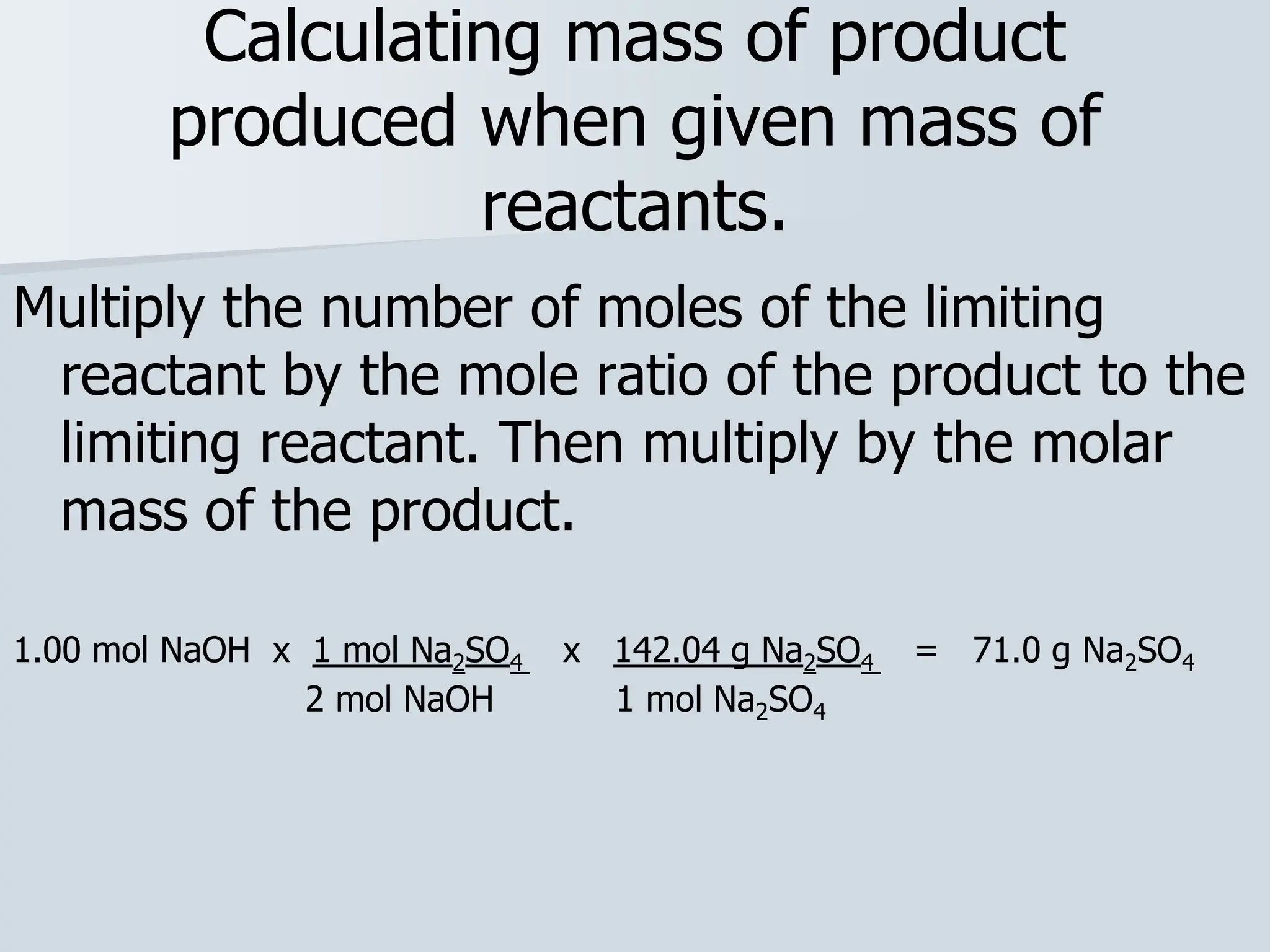 Stoichiometry Notes for general Chemistry 1 | PPTX