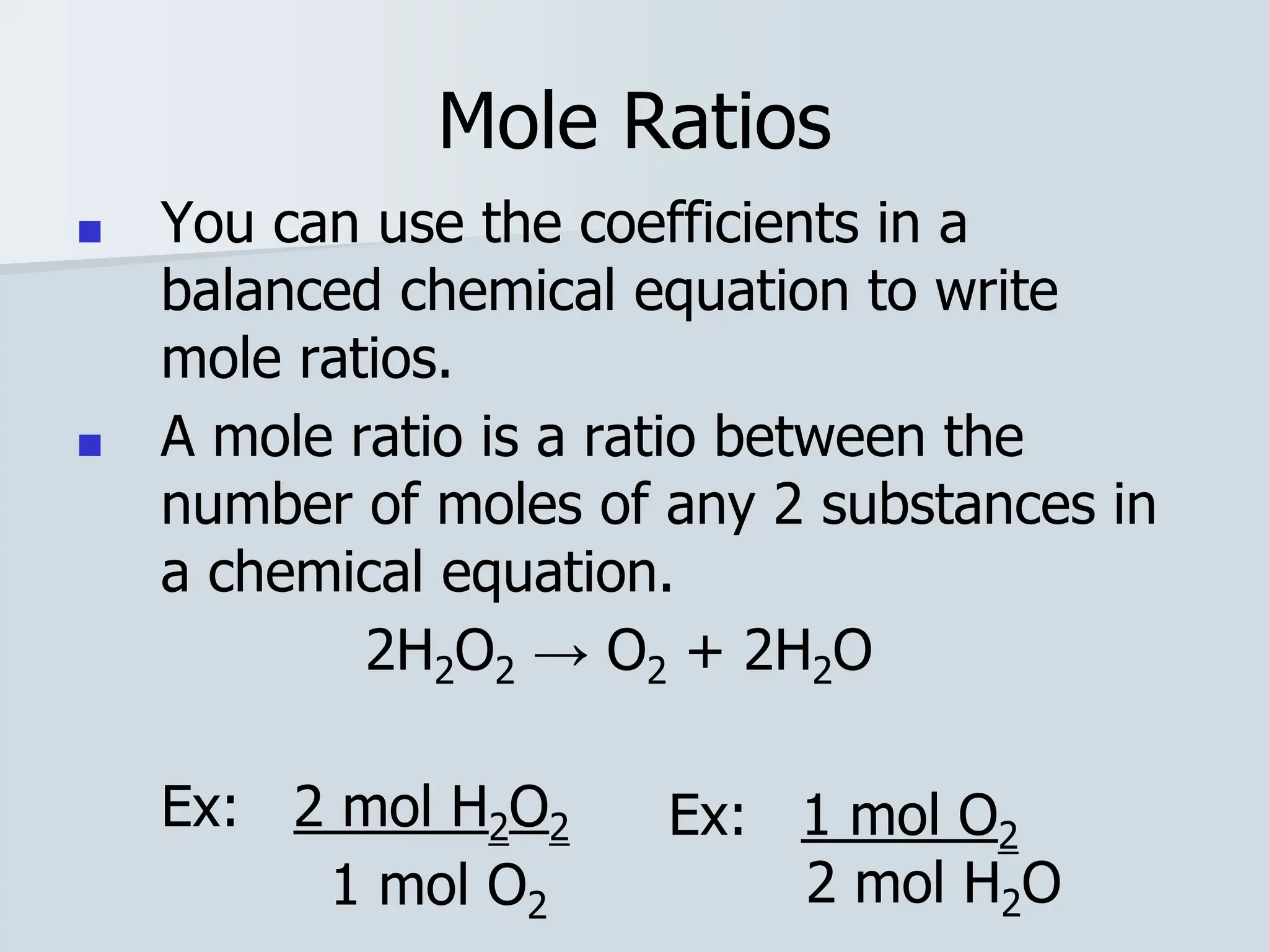 Stoichiometry Notes for general Chemistry 1 | PPTX