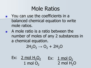 Stoichiometry Notes for general Chemistry 1 | PPTX | Chemistry | Science