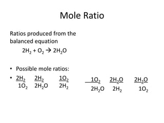 Stoichiometry PPT.pptx | Chemistry | Science