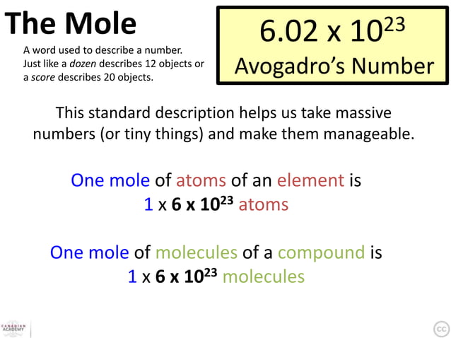 Stoichiometry & The Mole | PPTX | Chemistry | Science
