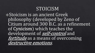 Stoicism | PPT