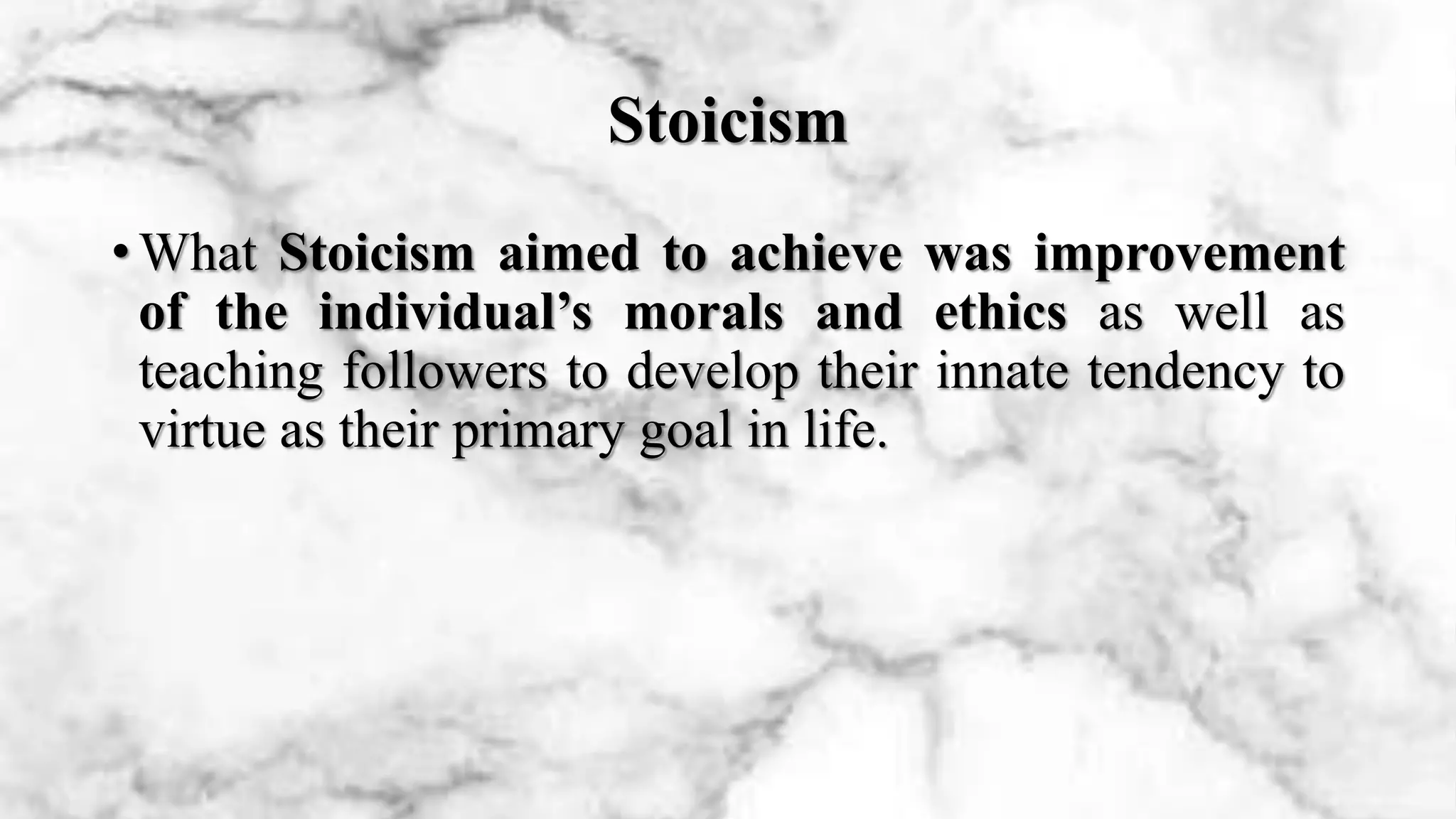 Stoicism | PPTX