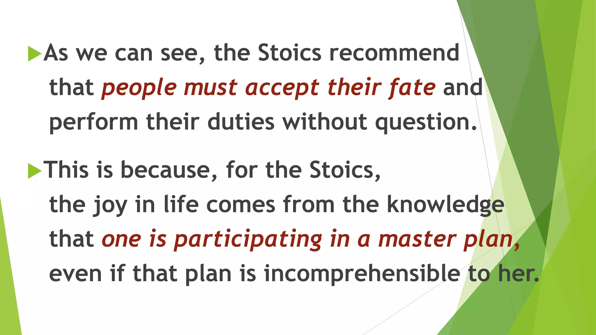 What is Stoicism? | PDF
