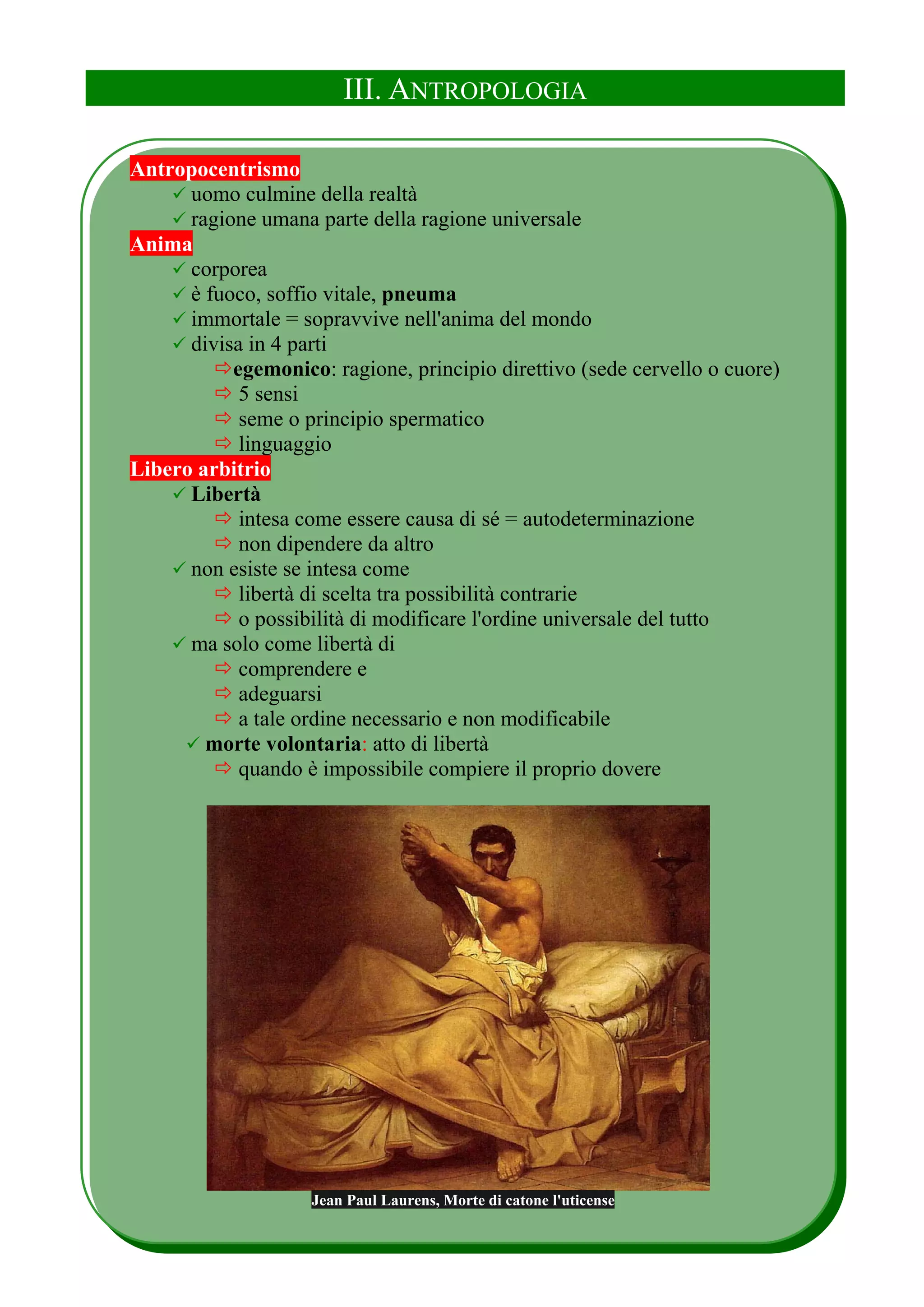 Stoicismo: la filosofia stoica | PDF