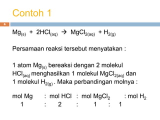 Stoikiometri Larutan | PPTX