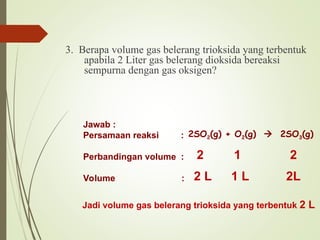 Pengertian dan Perhitungan dengan STOIKIOMETRI | PPT