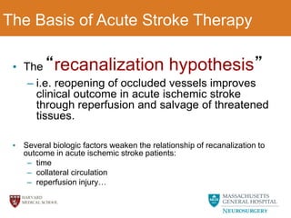 MECHANICAL THROMBECTOMY IN ACUTE ISCHEMIC STROKE | PDF