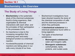Chem 45 Biochemistry: Stoker chapter 18 Introduction – Cell Structure | PDF