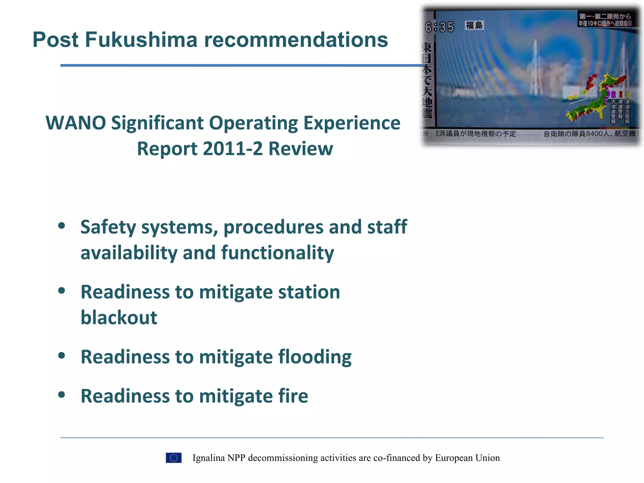Ignalina NPP presentation in Stokholm | PPT