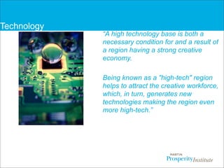 Overview of Creative Class and the “3Ts” | PDF