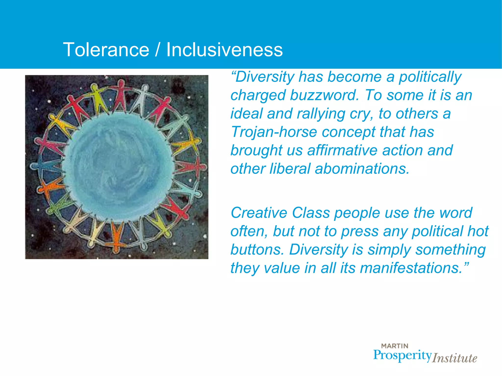 Overview of the Creative Class theory and the 3 Ts | PDF