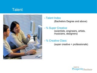 Overview of the Creative Class theory and the 3 Ts | PDF