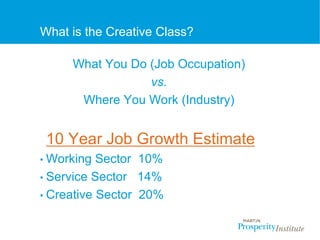 Overview of the Creative Class theory and the 3 Ts | PDF