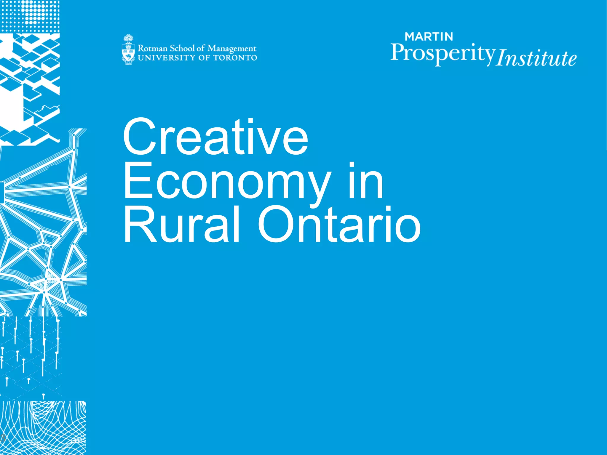Benchmarking the Creative Economy, 2013 Economic Revitalization ...