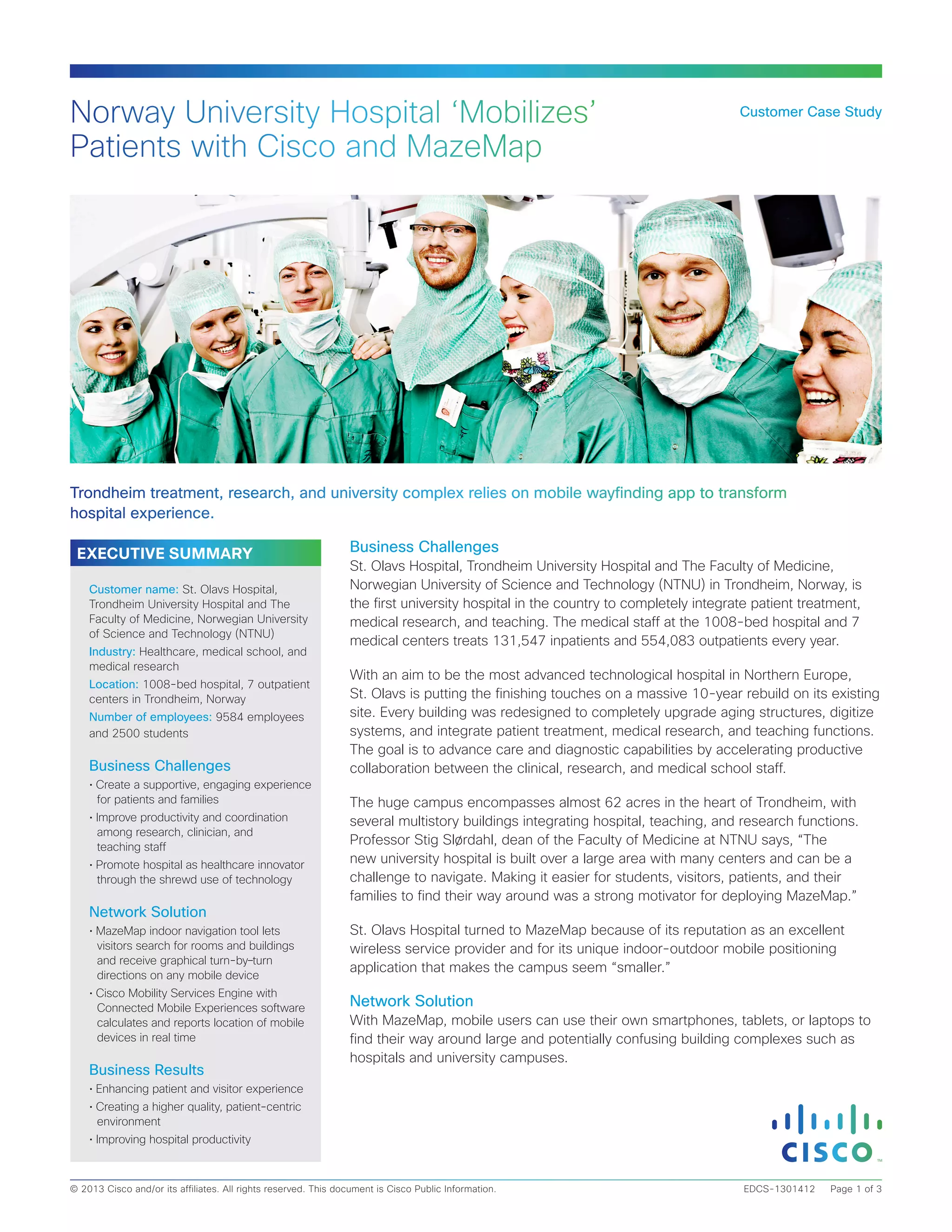 St Olavs Hospital | PDF