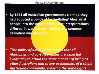 Stolen Generation Presentation | PPT