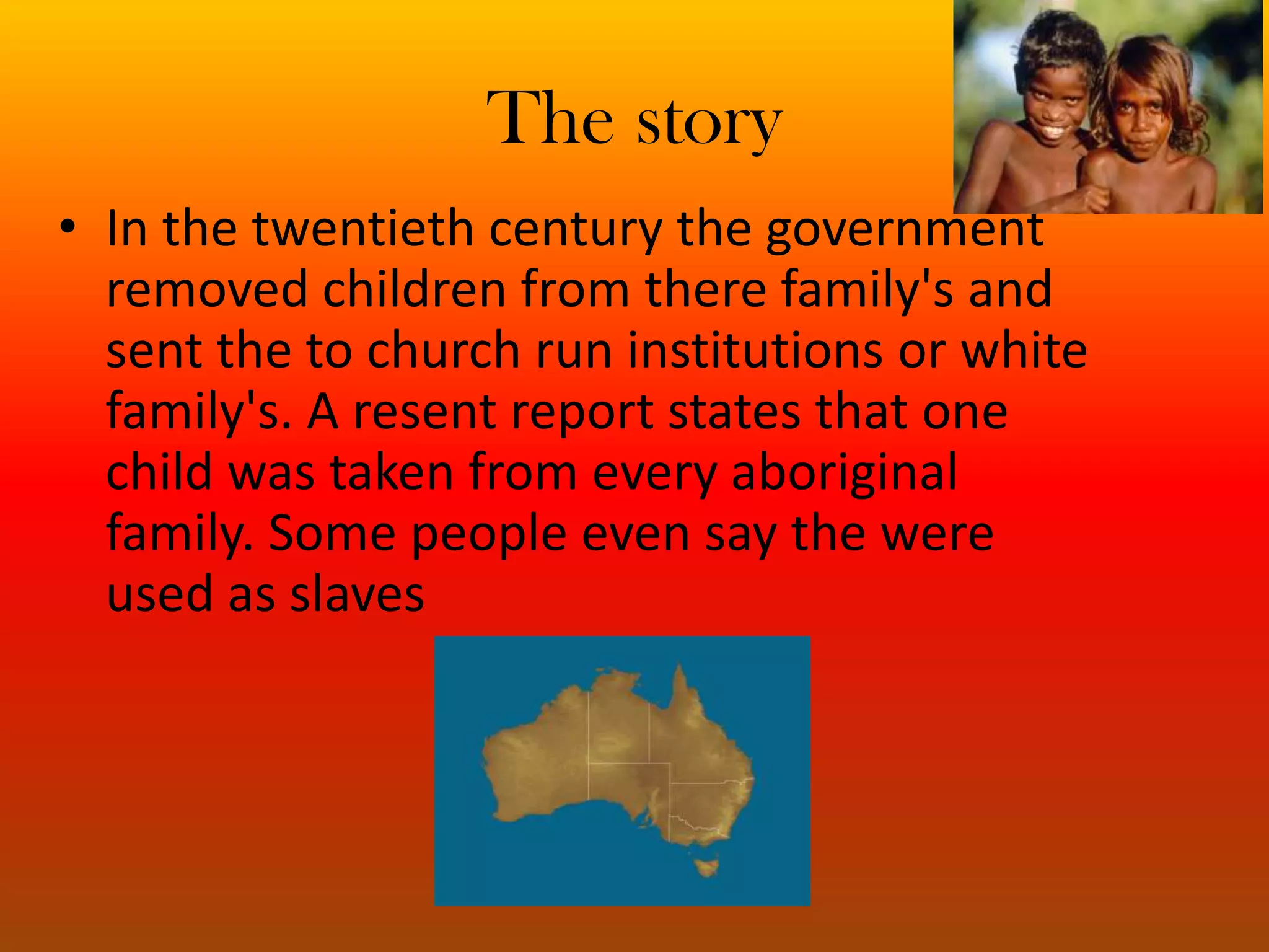 Stolen generation power point | PPTX