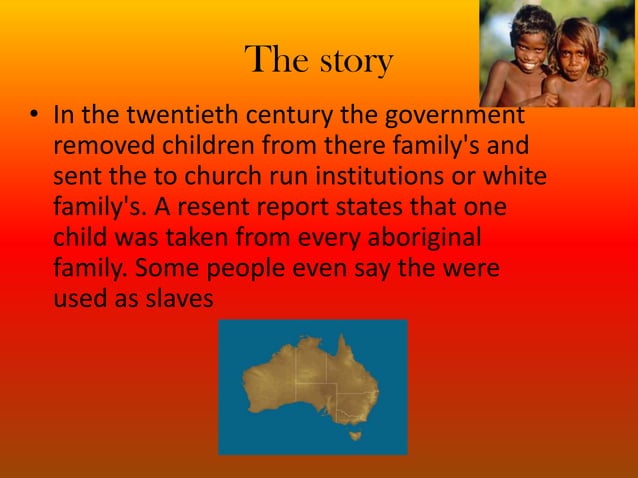 Stolen generation power point | PPT