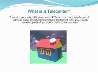 The Future of Telecenter Sustainability: A Multi-Sector and Multi ...