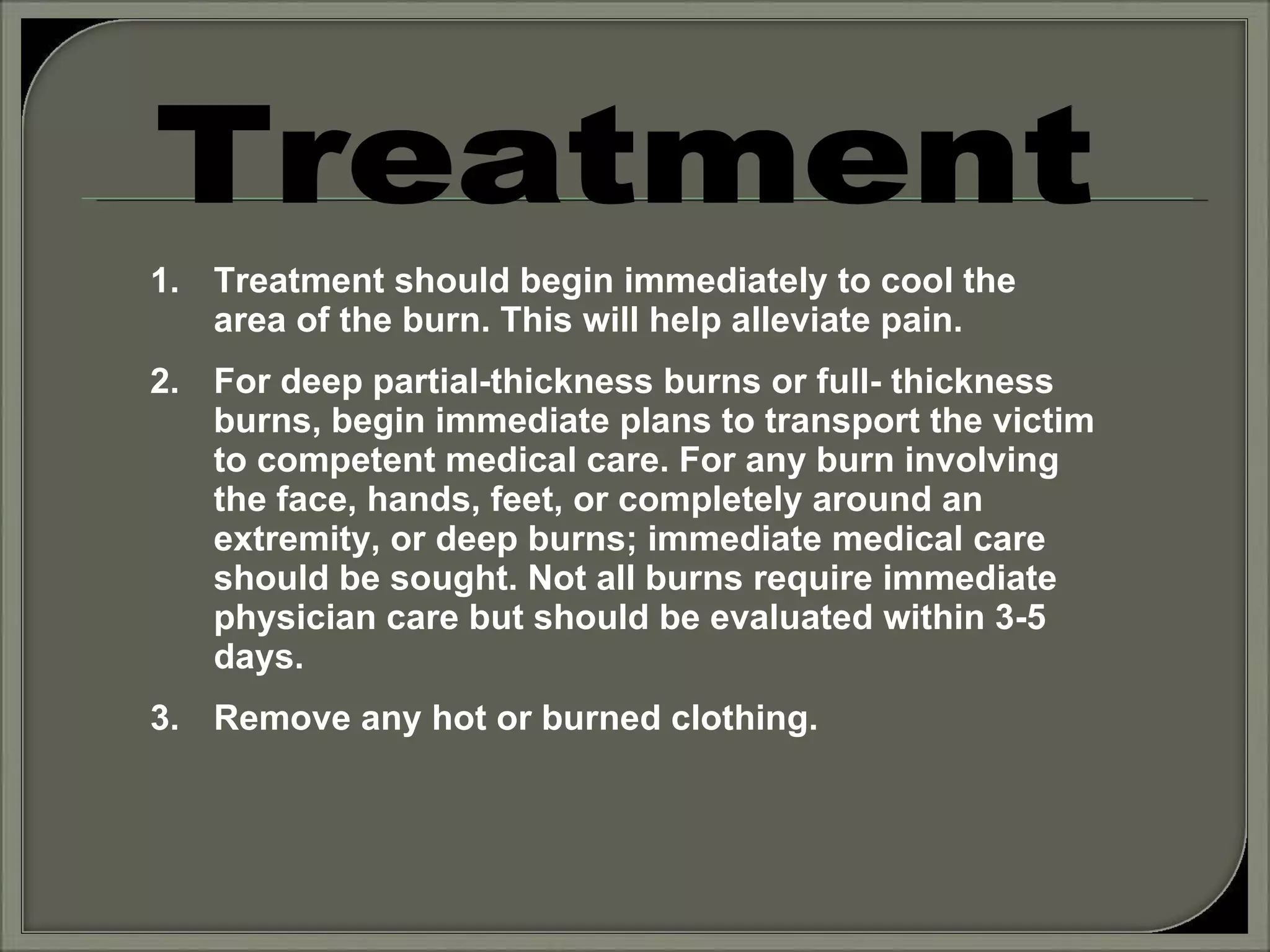 Burn Safety Training | PPT