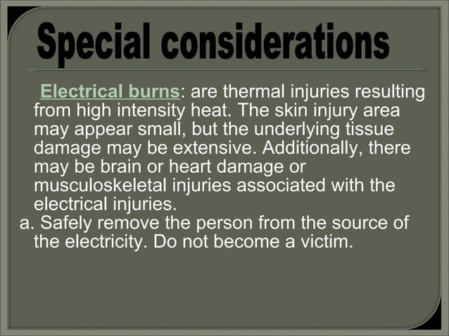 Burn Safety Training | PPT