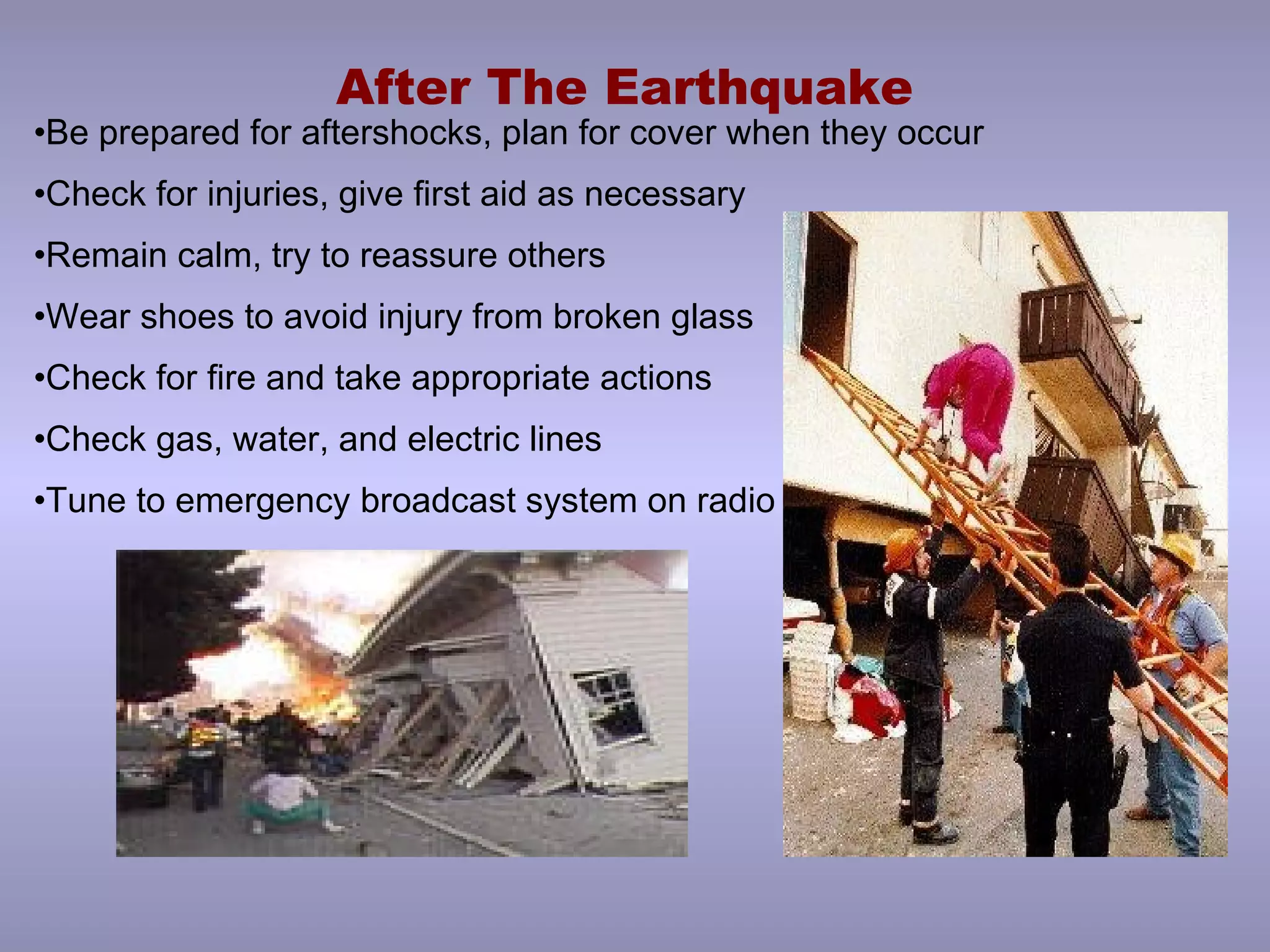 Earthquake Safety Training | PPT