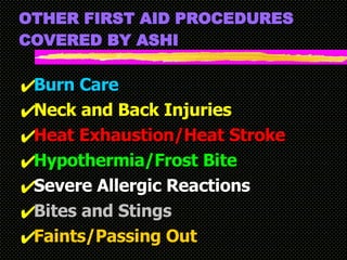 First-Aid - CPR Training | PPT