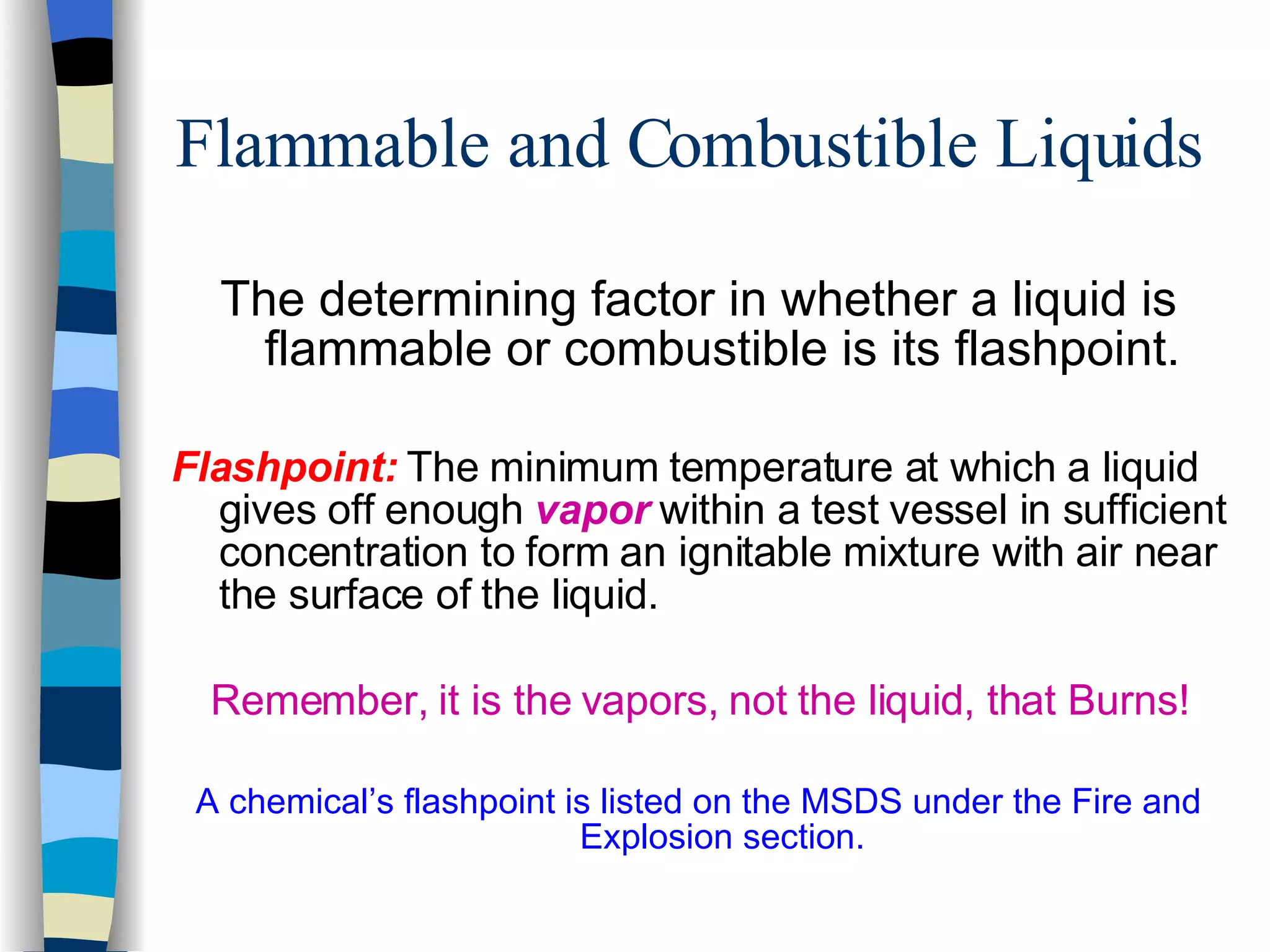 Flammable Liquids Training | PPT