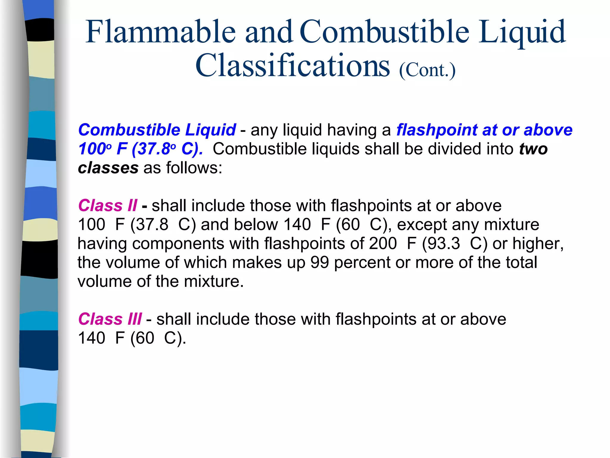 Flammable Liquids Training | PPT
