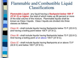 Flammable Liquids Training | PPT