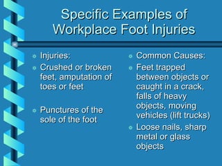 Foot Protection Training | PPT