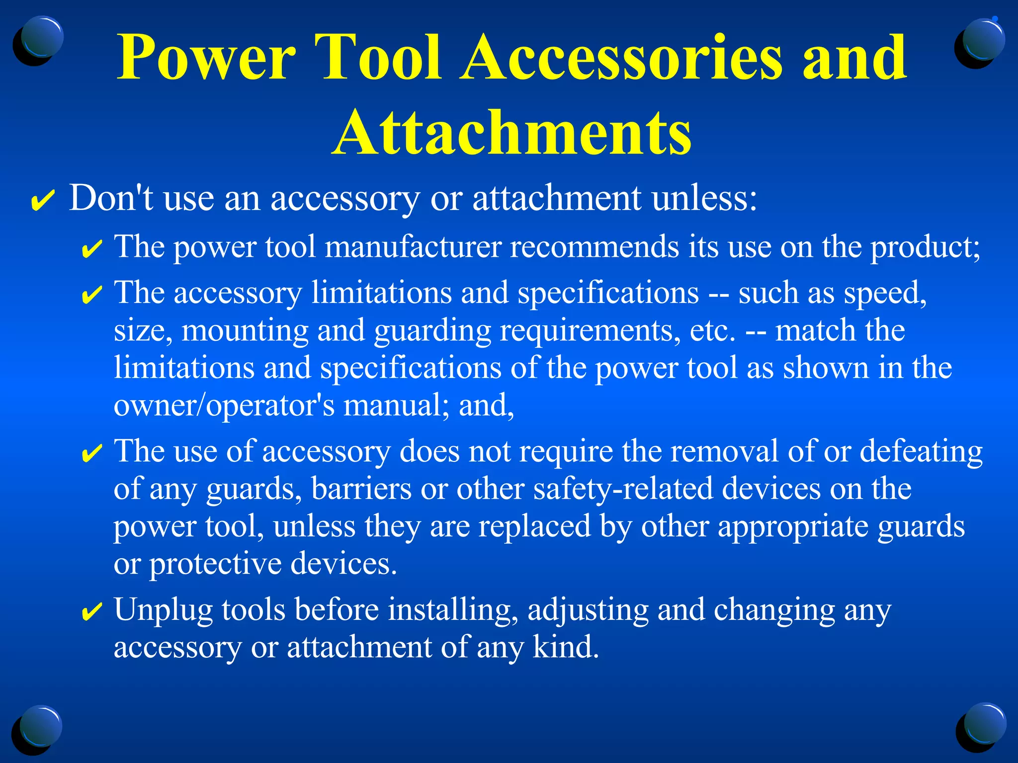 Handtool Safety Training | PPT