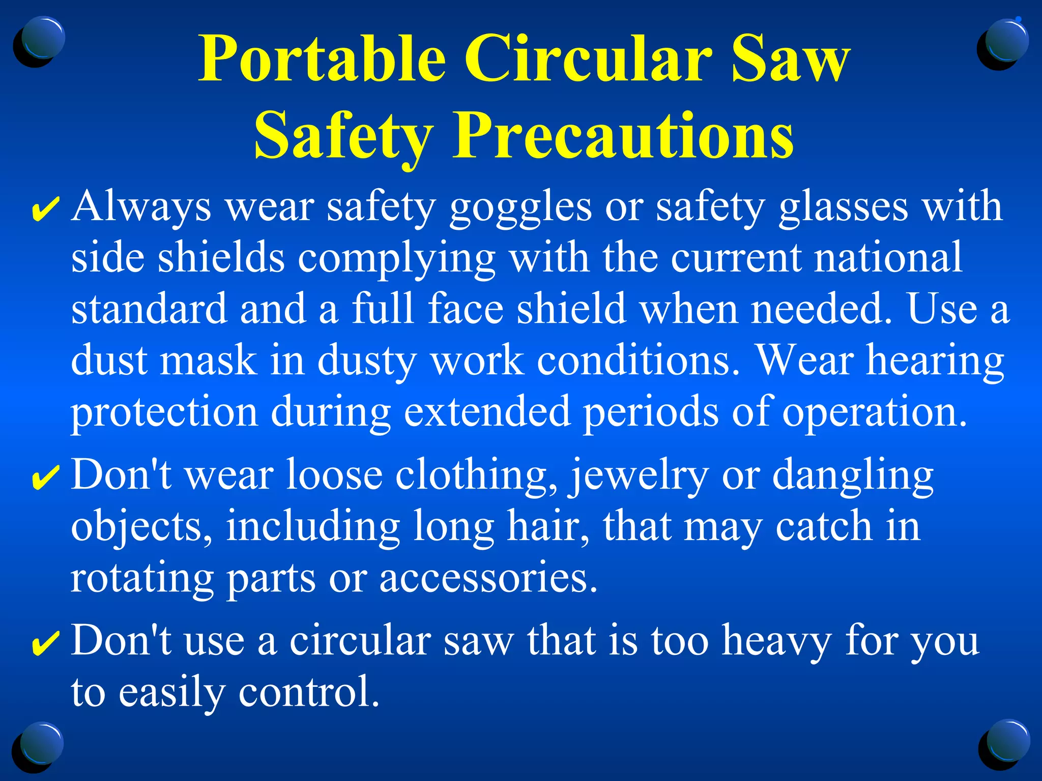 Handtool Safety Training | PPT