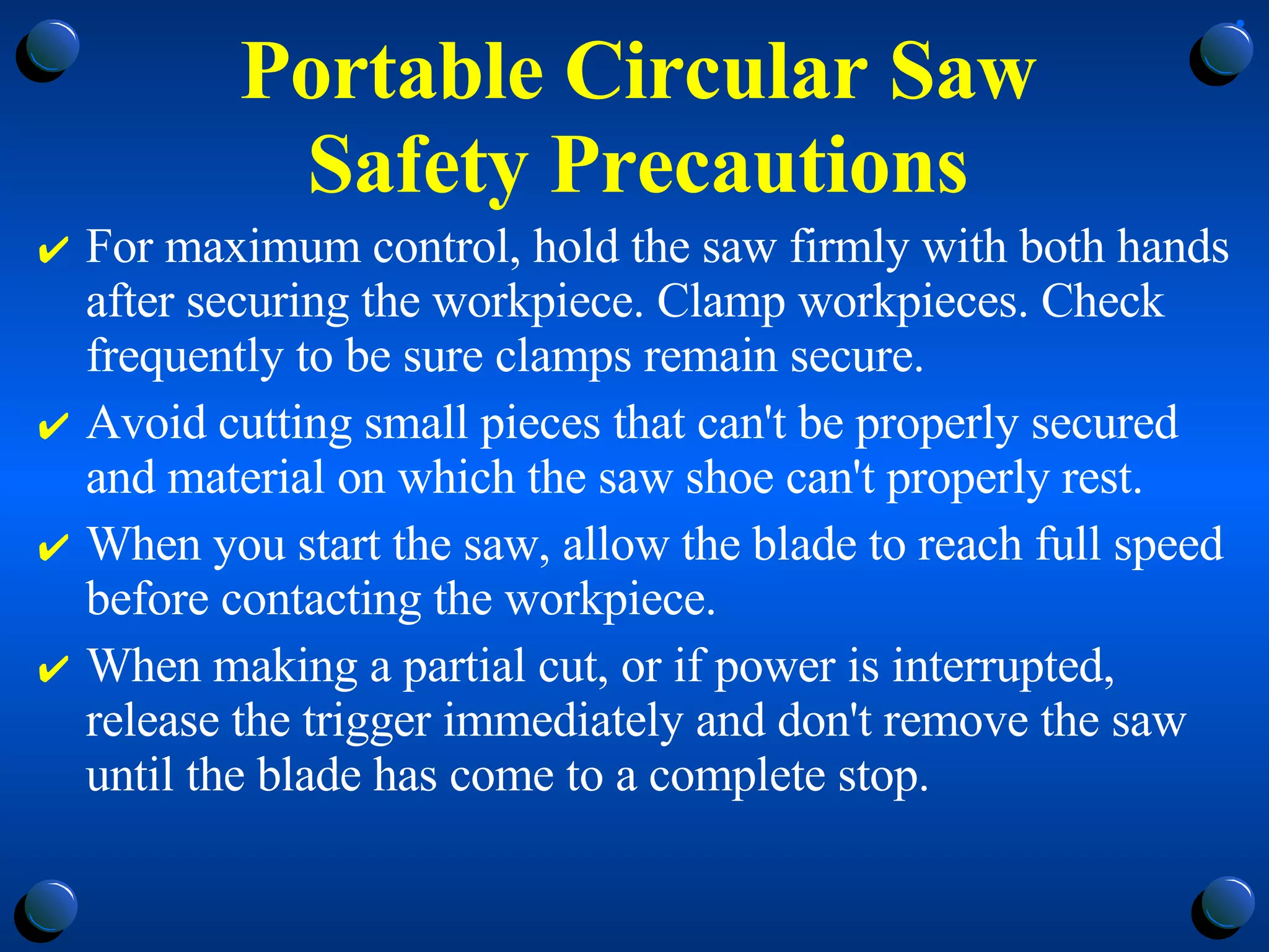 Handtool Safety Training | PPT