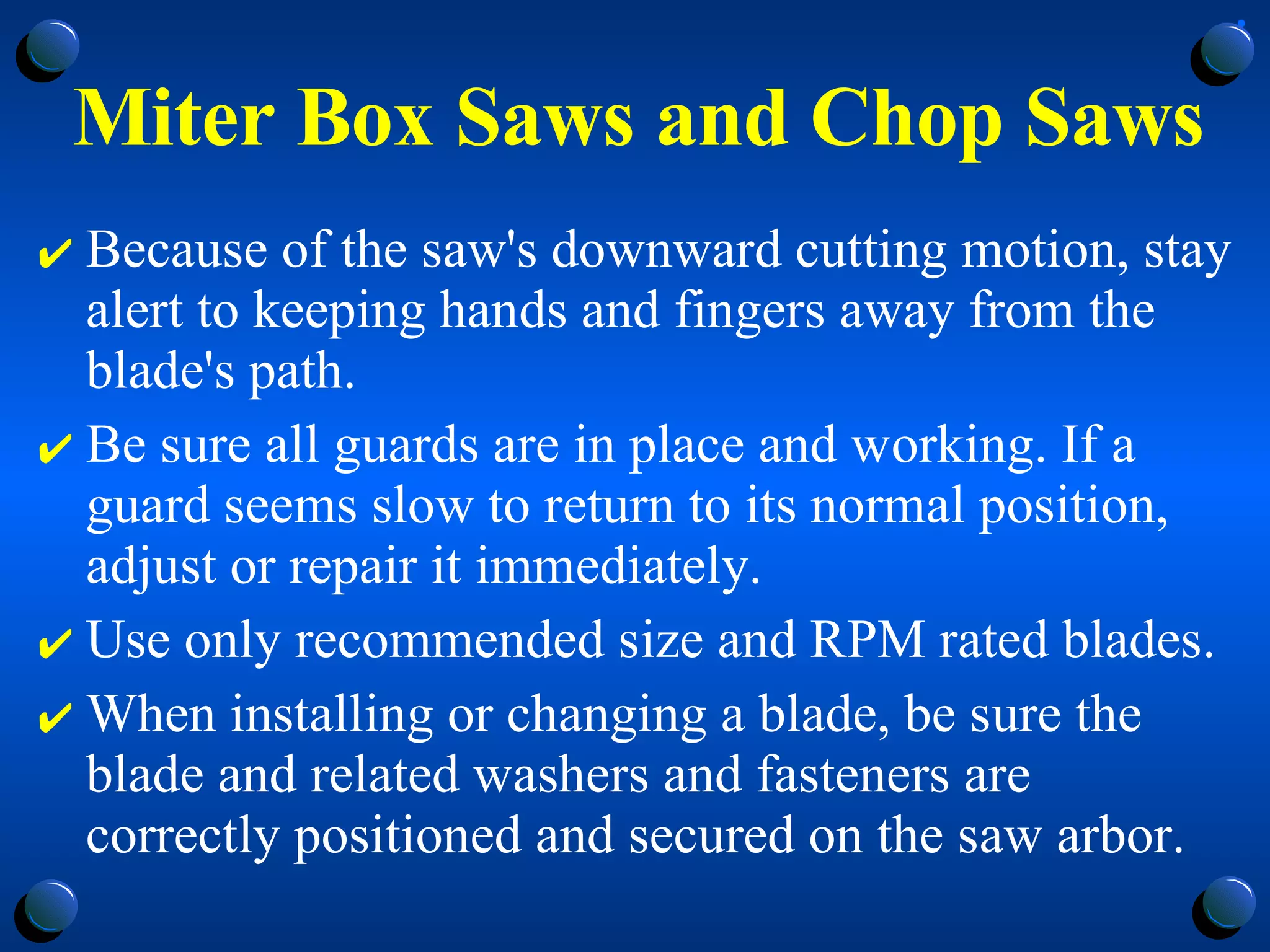 Handtool Safety Training | PPT