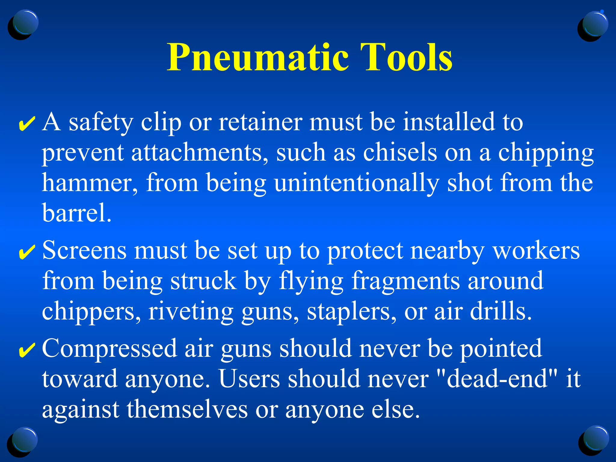 Handtool Safety Training | PPT