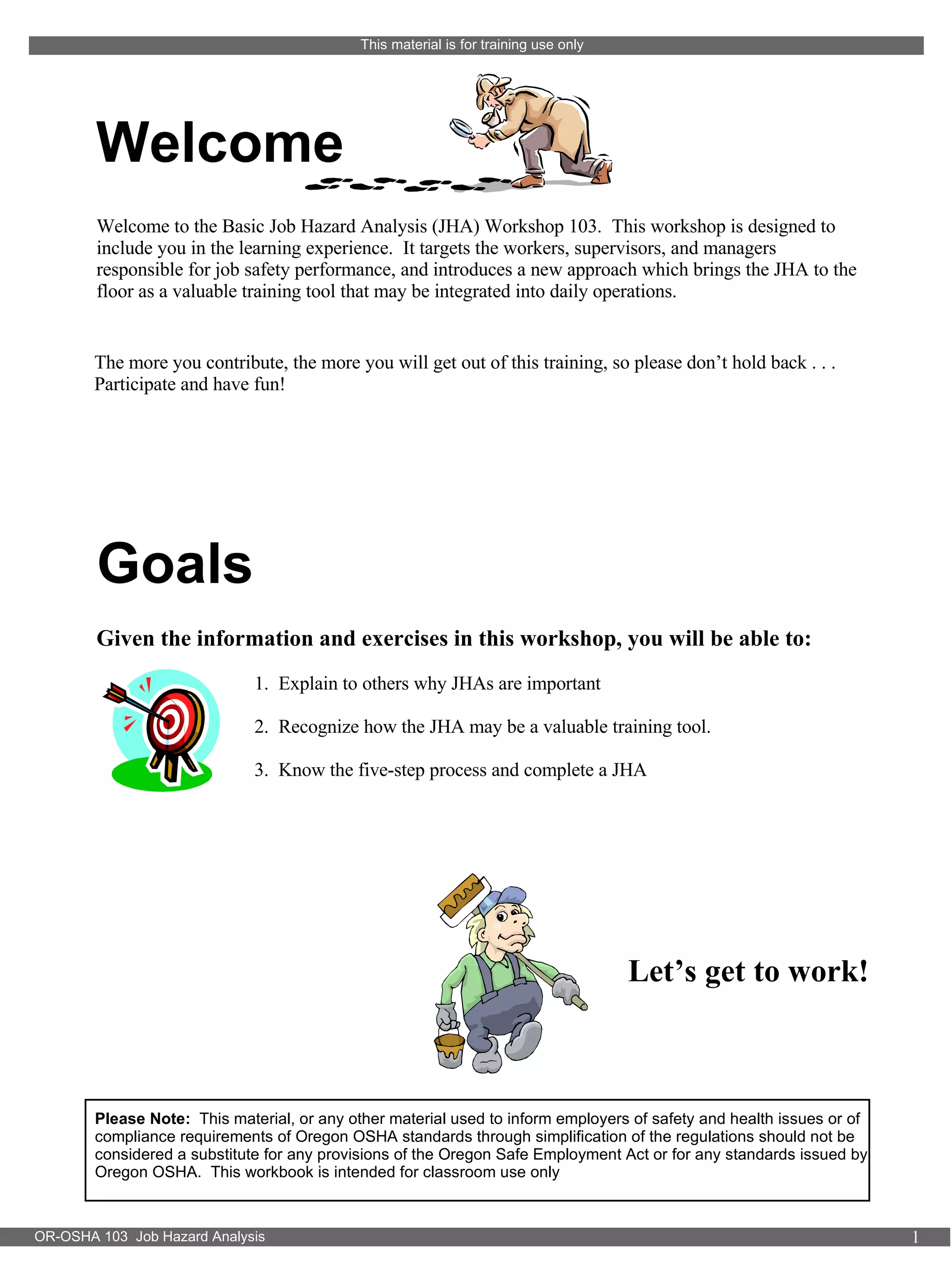 Job Hazard Analysis | PPT