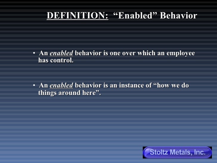Removing Behavioral Barriers