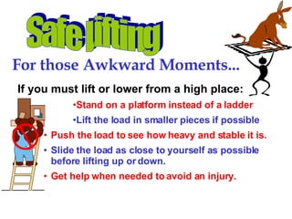 Safe Lifting Training | PPT