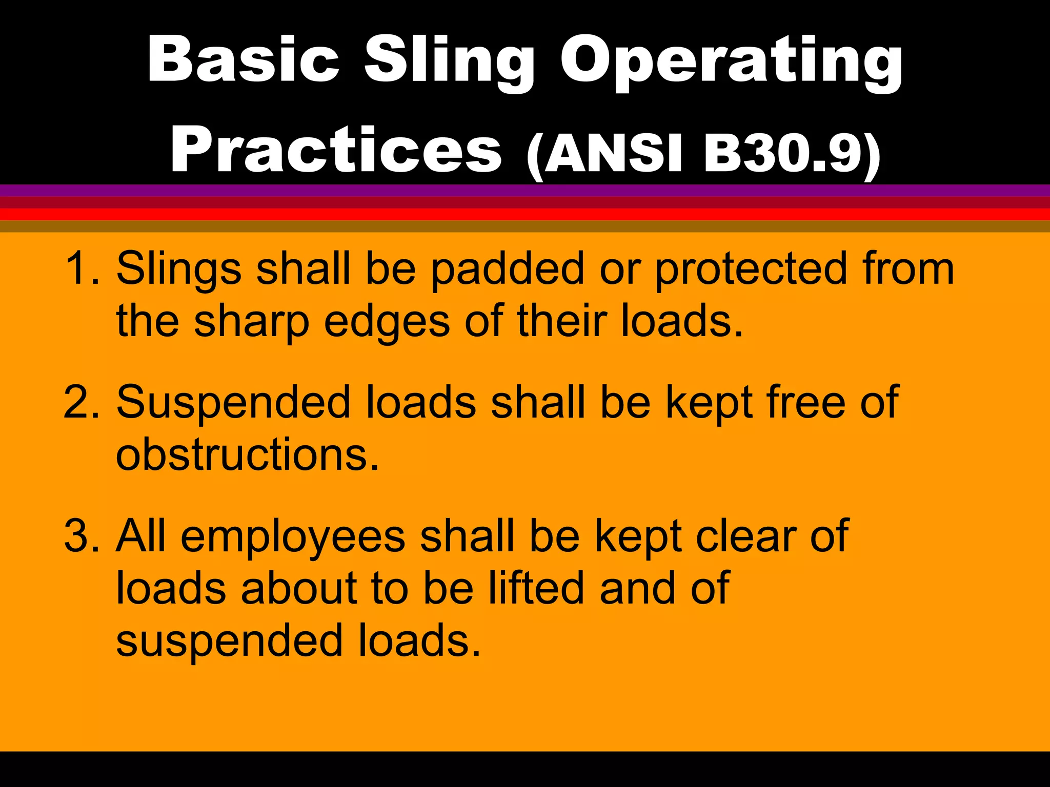 Safe Rigging Training | PPT