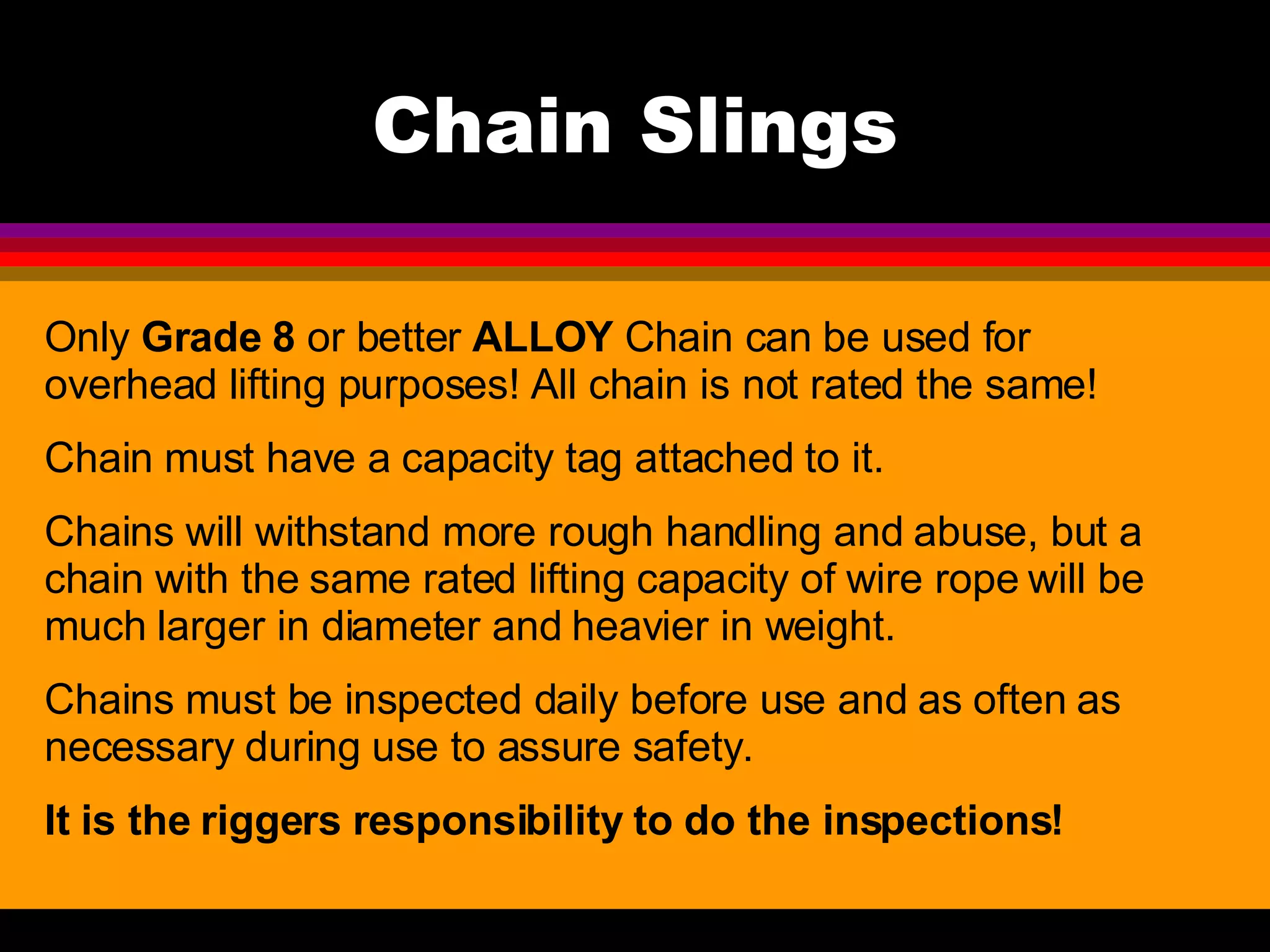 Safe Rigging Training | PPT