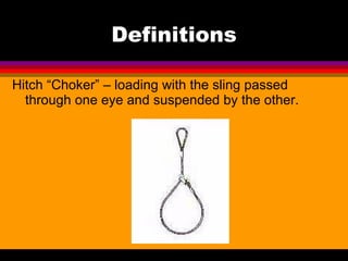Safe Rigging Training | PPT